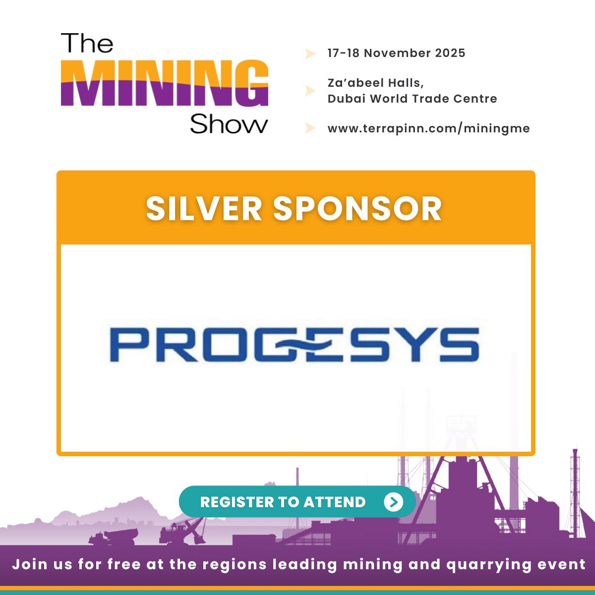 Progesys as a Silver Sponsor of The Mining Show 2025! 🎉 | Progesys